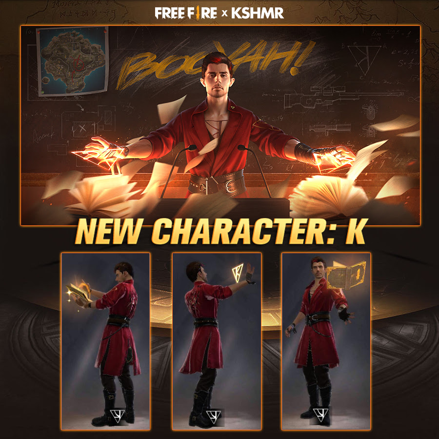 Free Fire x KSHMR Conheça O Novo Personagem - Mundo dos Animes