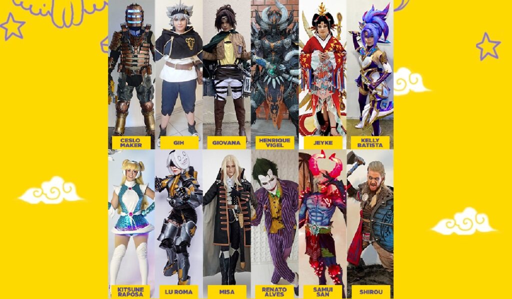 CCXP23 : 12 finalistas do Concurso Cosplay Master - Mundo dos Animes