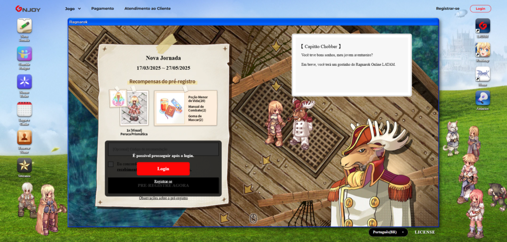 Ragnarok Online Latam: Pré-registro aberto Mundo dos Animes