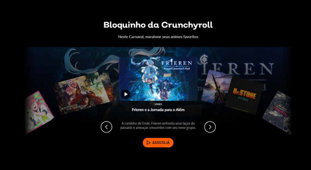 Crunchyroll leva o Carnaval para dentro da plataforma - Mundo dos Animes